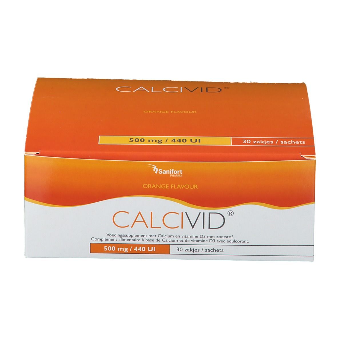Calcivid 500 mg / 400ie Orange 30 pc(s) - Redcare Pharmacie