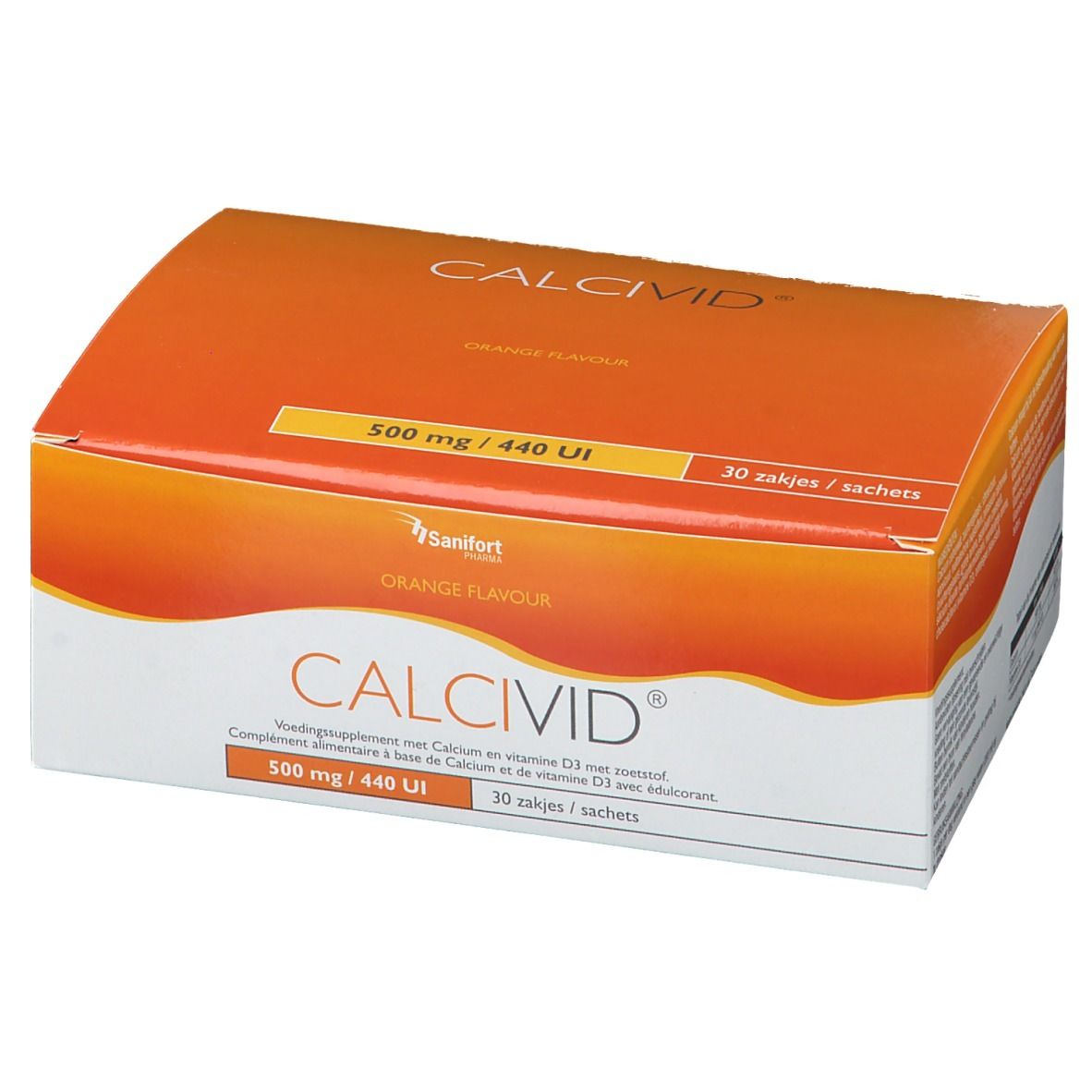 Calcivid 500 mg / 400ie Orange 30 pc(s) - Redcare Pharmacie