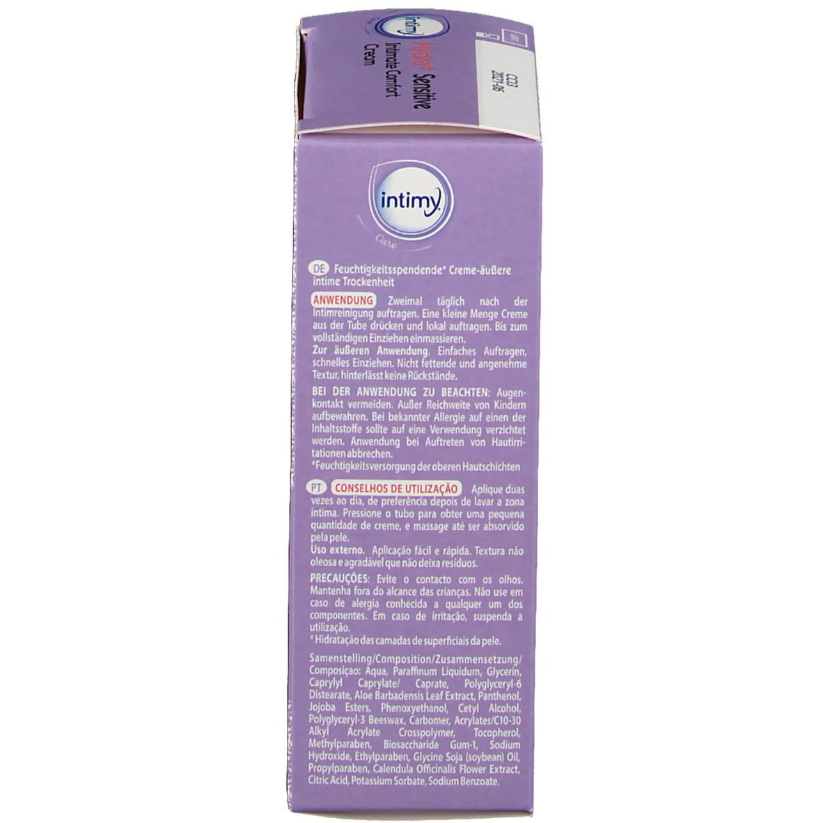 Intimy® Care Soin Intime - Crème hydratante 50 ml - Redcare Pharmacie