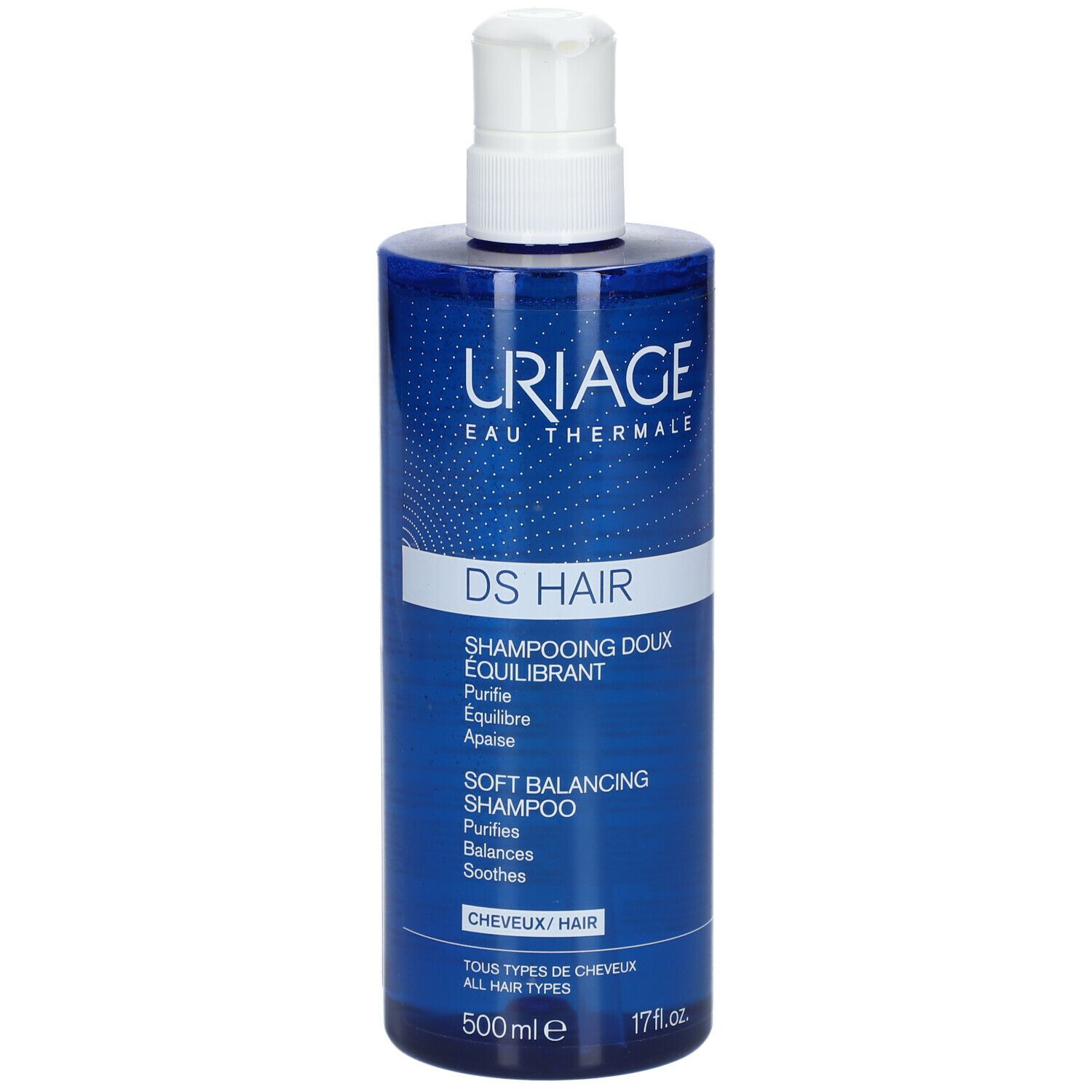 URIAGE DS Hair Shampooing doux équilibrant 500 ml - Redcare Pharmacie