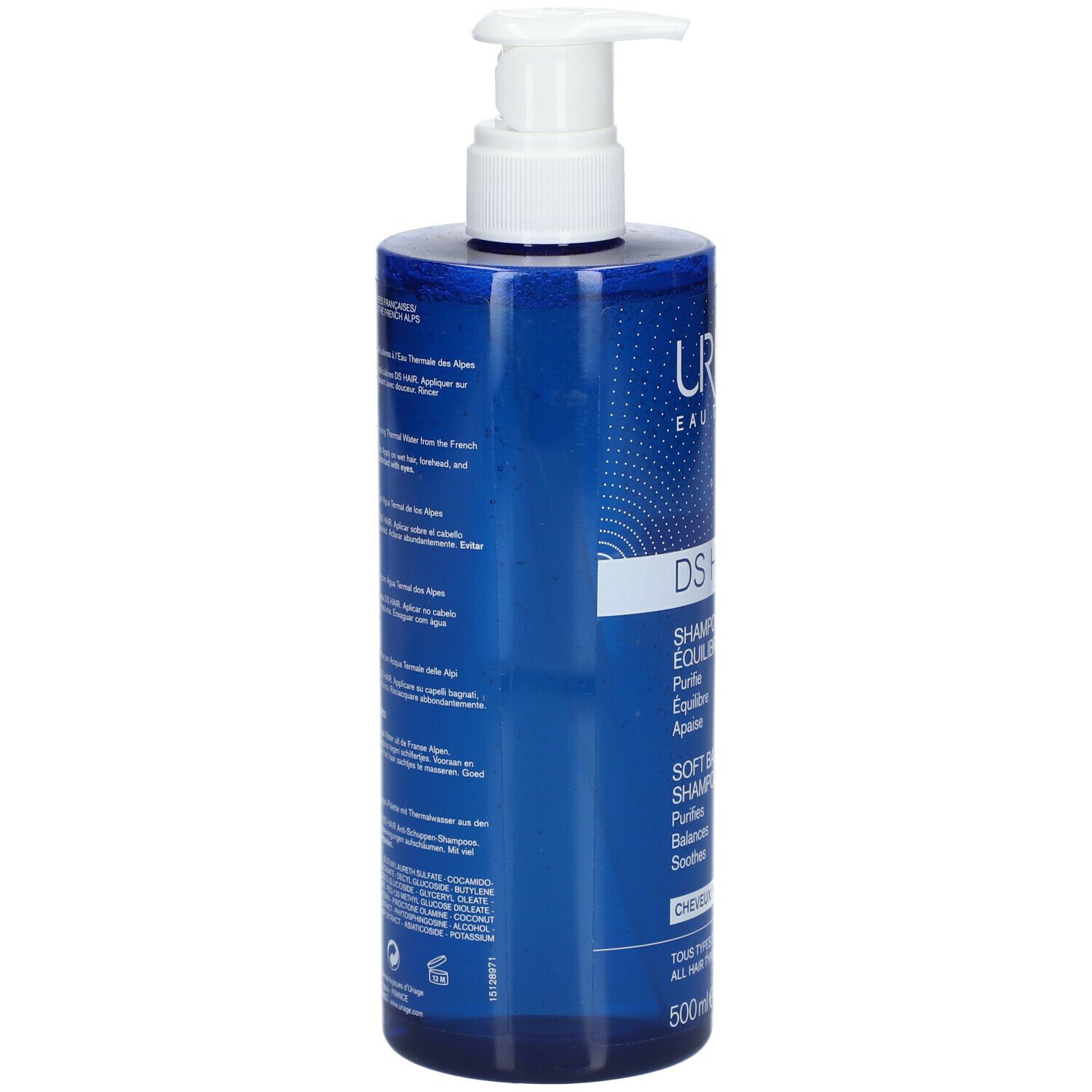 URIAGE DS Hair Shampooing doux équilibrant 500 ml - Redcare Pharmacie