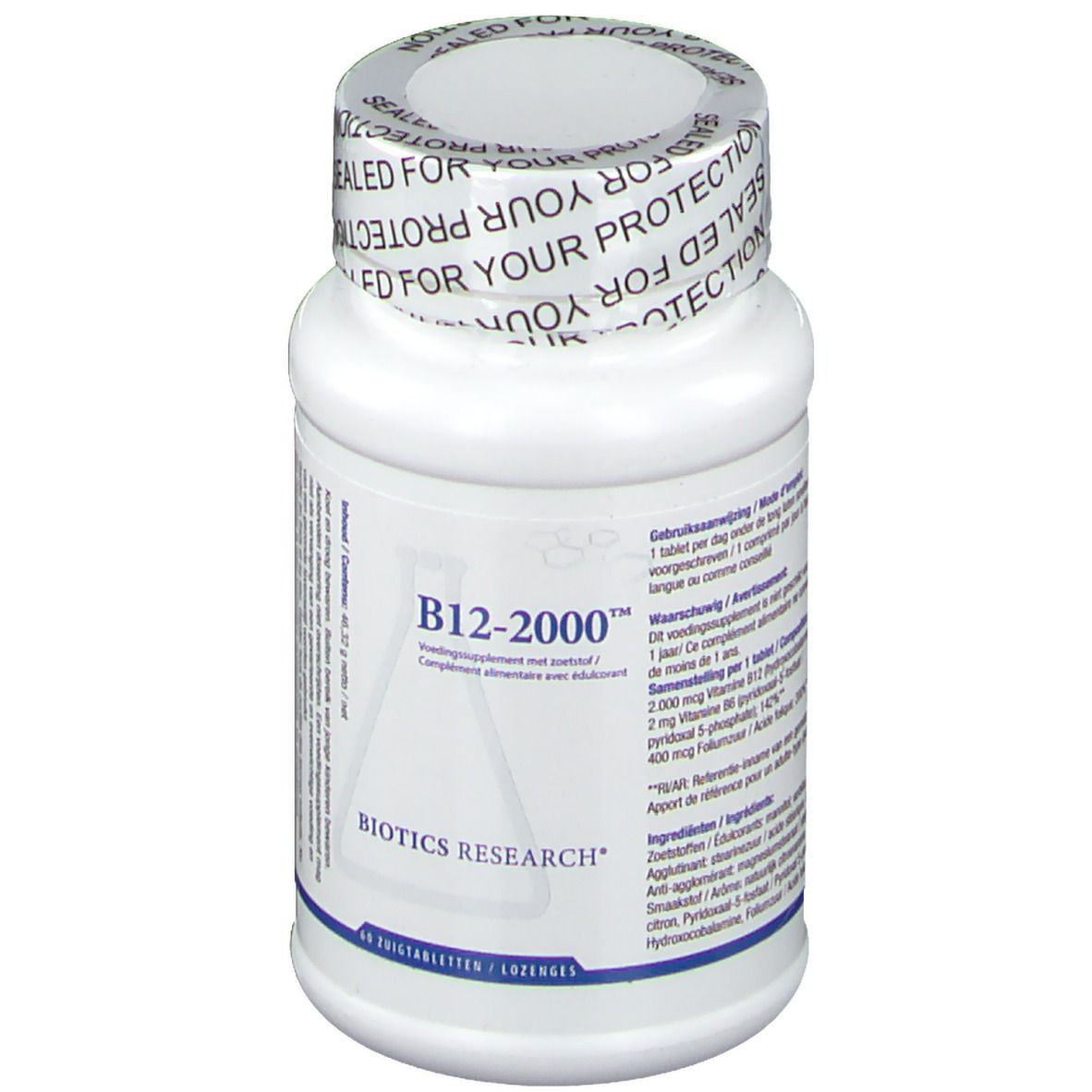 BIOTICS RESEARCH® B12-2000™ 60 pc(s) - Redcare Pharmacie