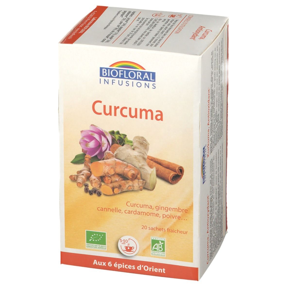 BIOFLORAL Curcuma 20 pc(s) - Redcare Pharmacie