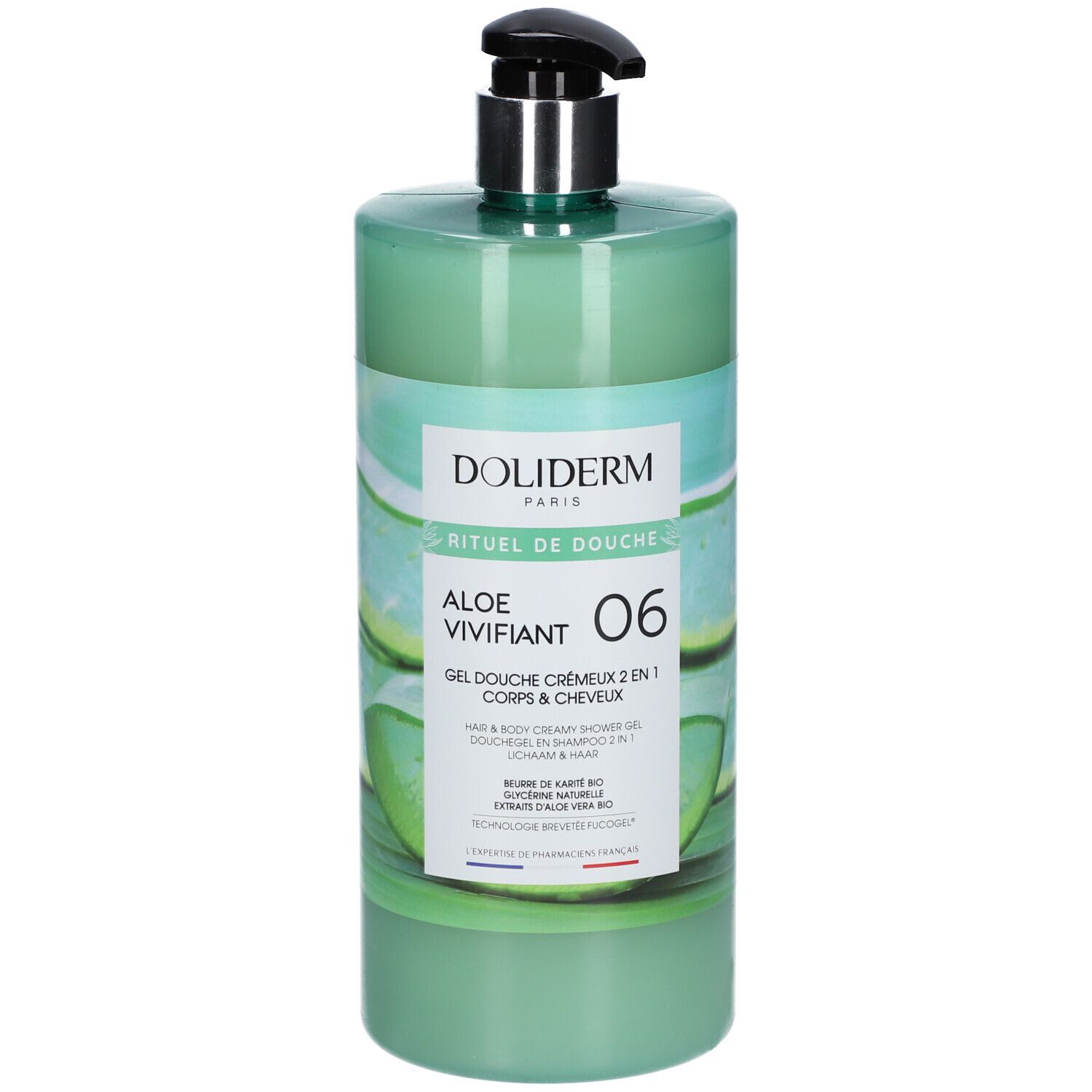 DOLIDERM ALOE VIVIFIANT 06 Gel douche crémeux 2 en 1 1 l - Redcare ...