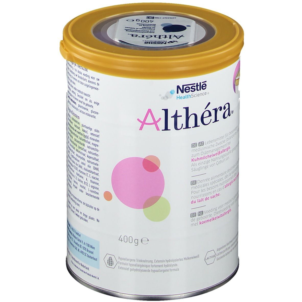 Nestlé Health Science® Althera® Poedermelk 400 g - Redcare Pharmacie