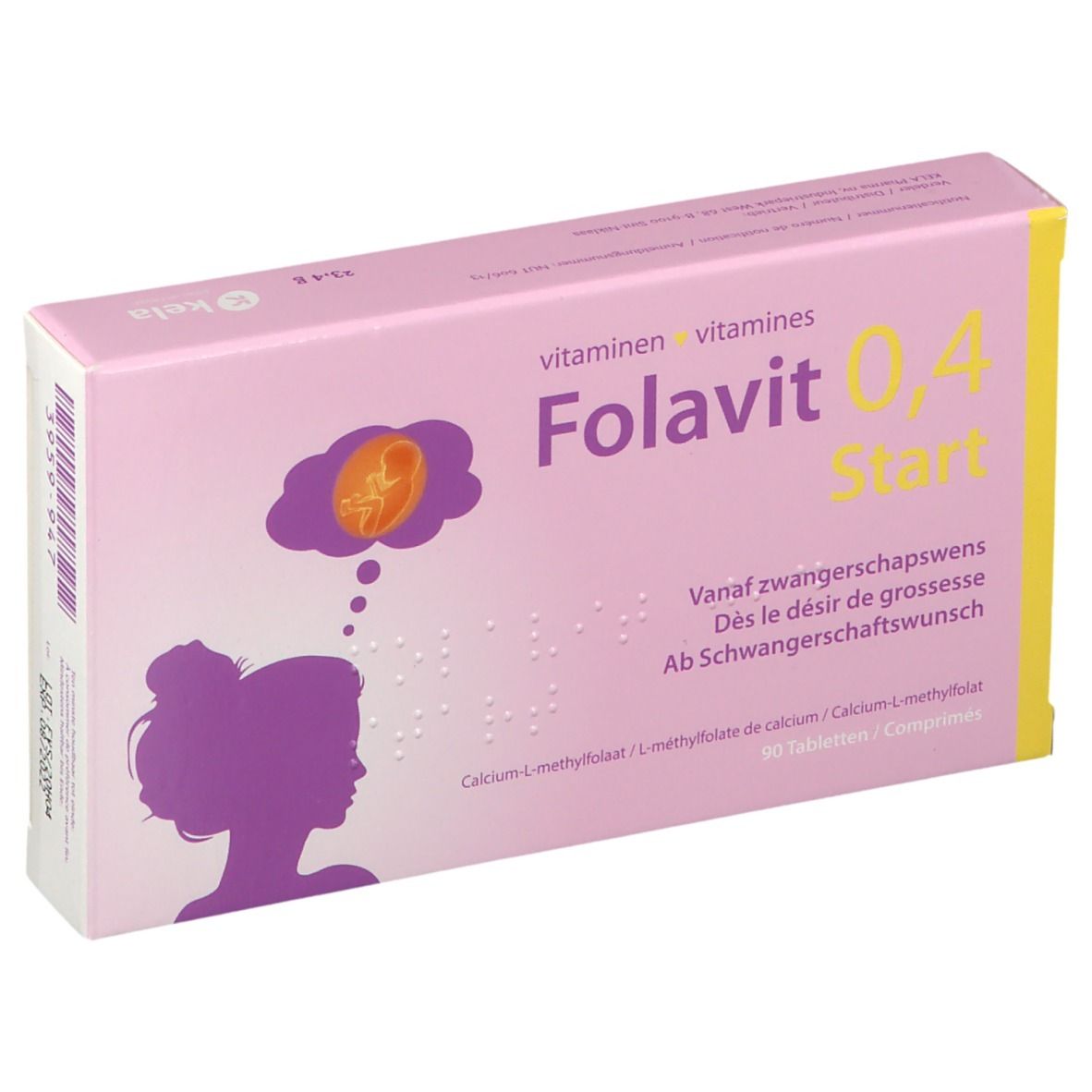 Folavit 0,4 Start 90 pc(s) - Redcare Pharmacie