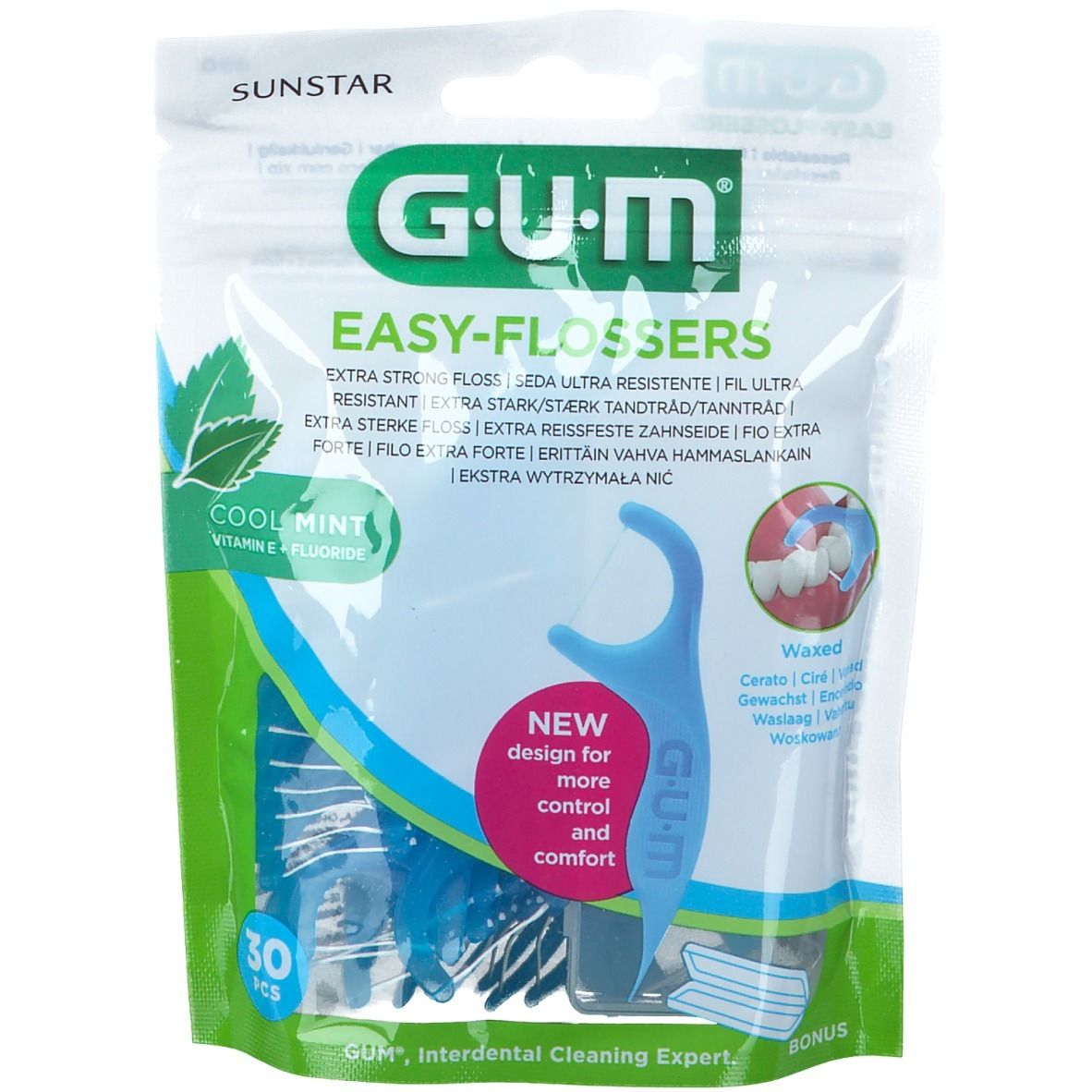 GUM® Easy-Flossers 30 pc(s) - Redcare Pharmacie