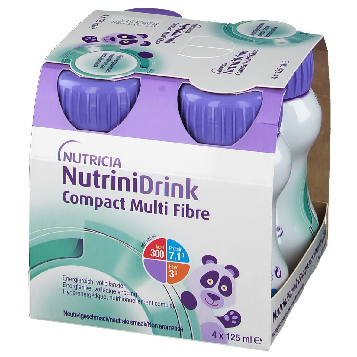 Nutricia Nutrinidrink Compact Multi Fibre Neutre 4x125 ml - Redcare ...