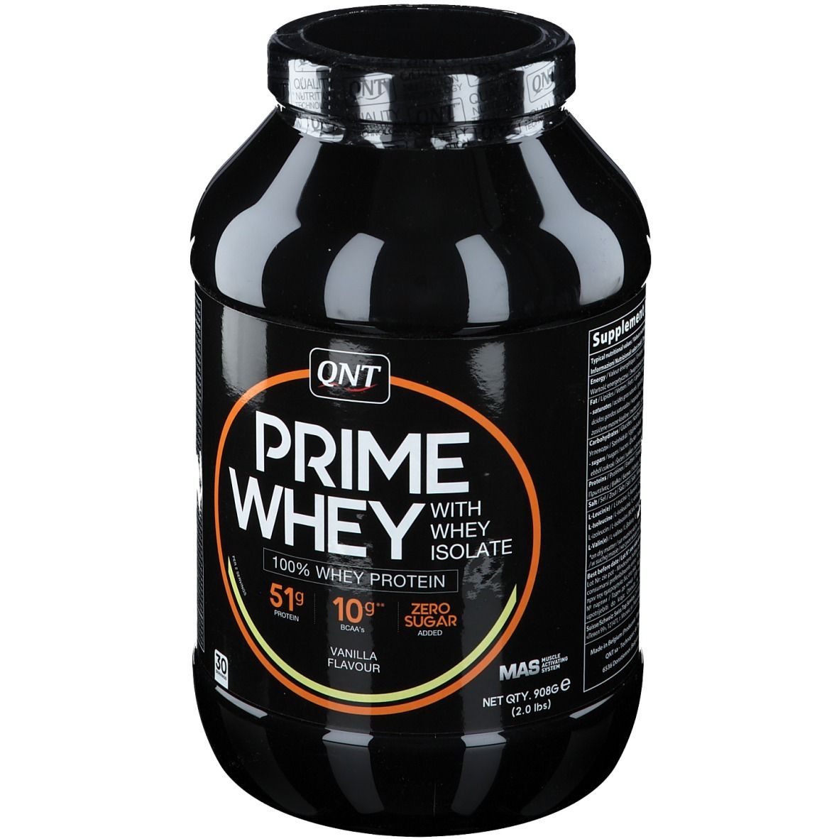 QNT PRIME WHEY VANILLE 908 g - Redcare Pharmacie
