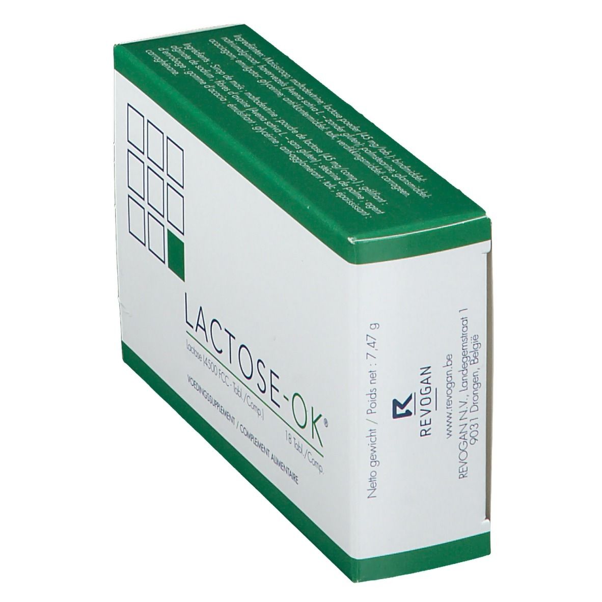 LACTOSE-OK® Comprimés 18 pc(s) - Redcare Pharmacie