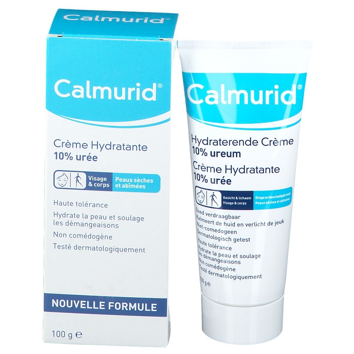Calmurid® Crème hydratante 10 % urée 100 g - Redcare Pharmacie