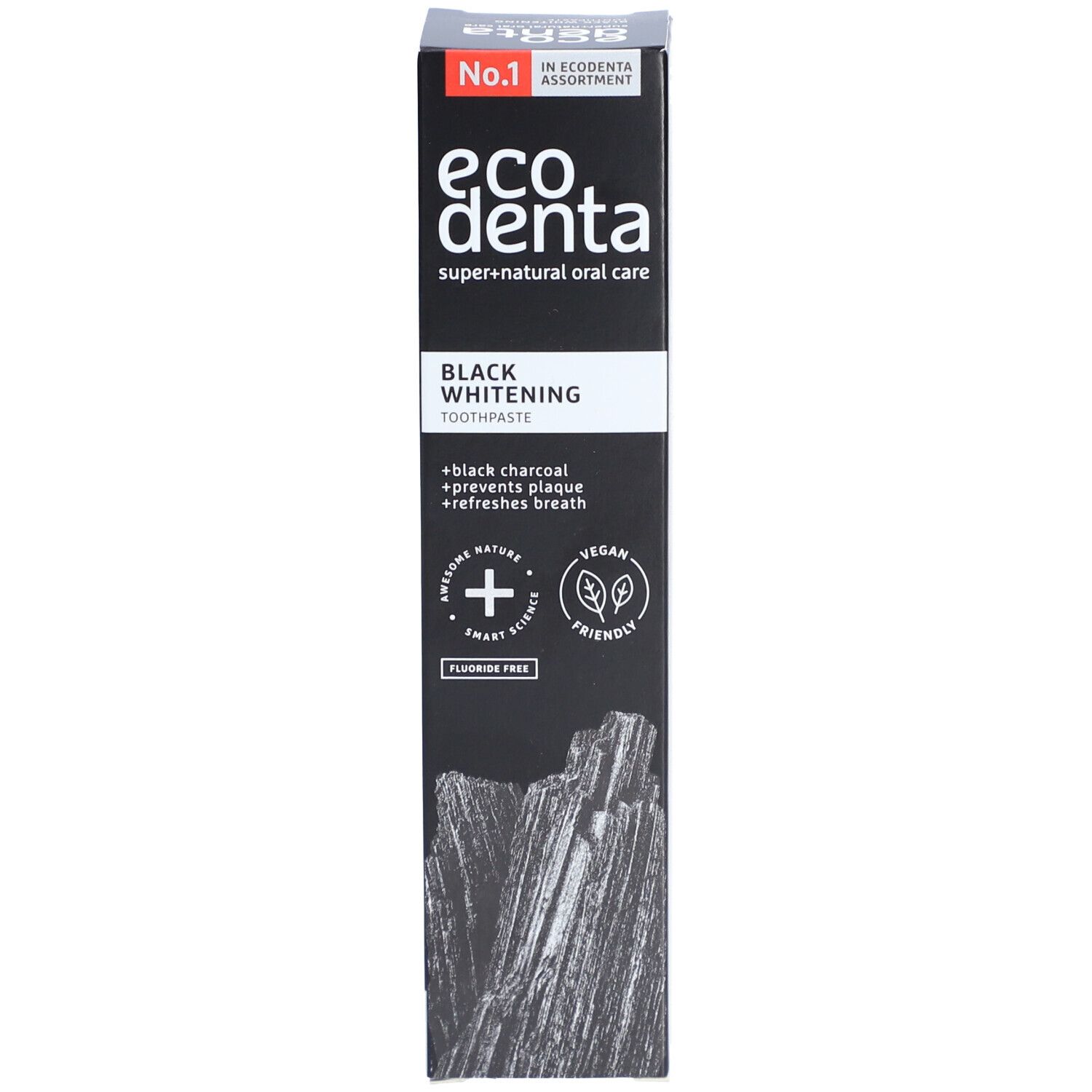 Ecodenta Black Whitening Dentifrice 100 ml - Redcare Pharmacie