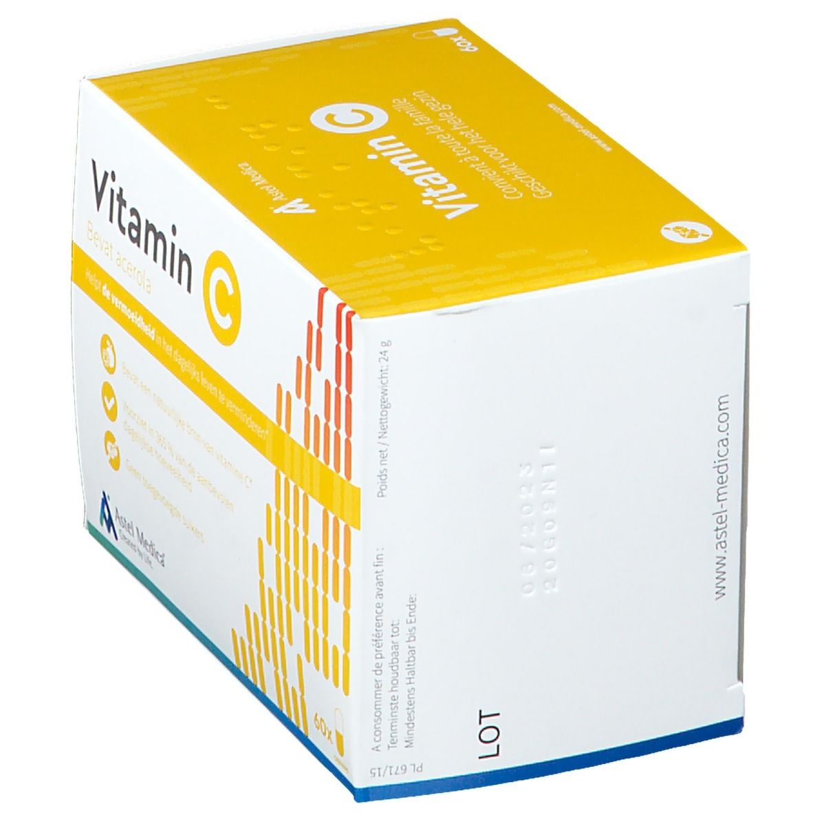 Astel Medica® Vitamine C 60 pc(s) - Redcare Pharmacie
