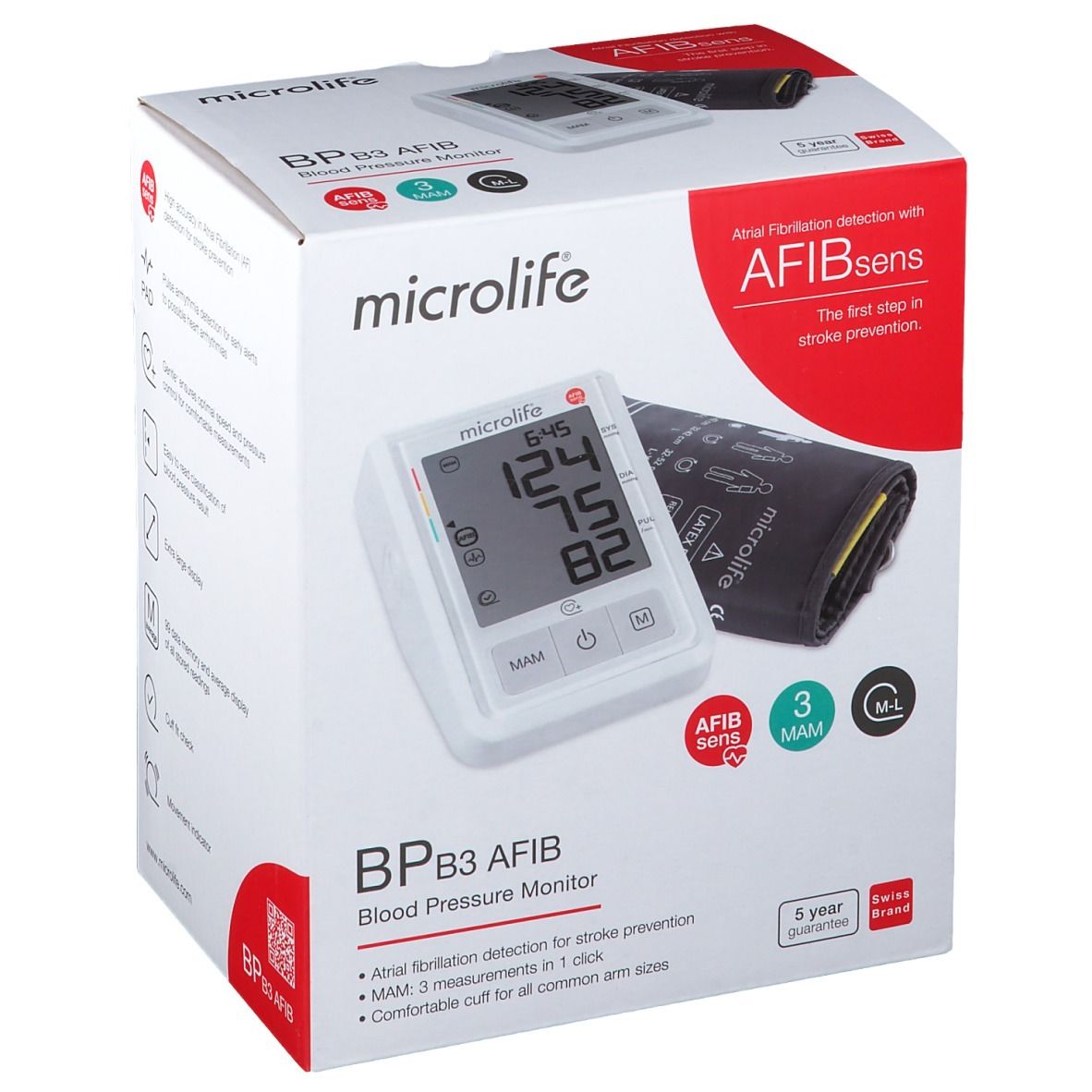 microlife® BP B3 AFIB 1 pc(s) - Redcare Pharmacie
