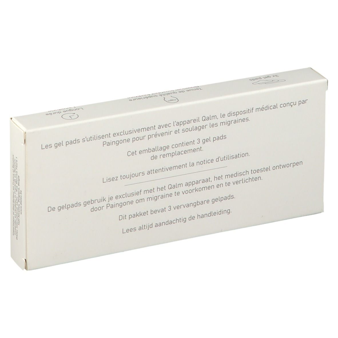 Paingone Qalm Gel Pads de remplacement 3 pc(s) - Redcare Pharmacie