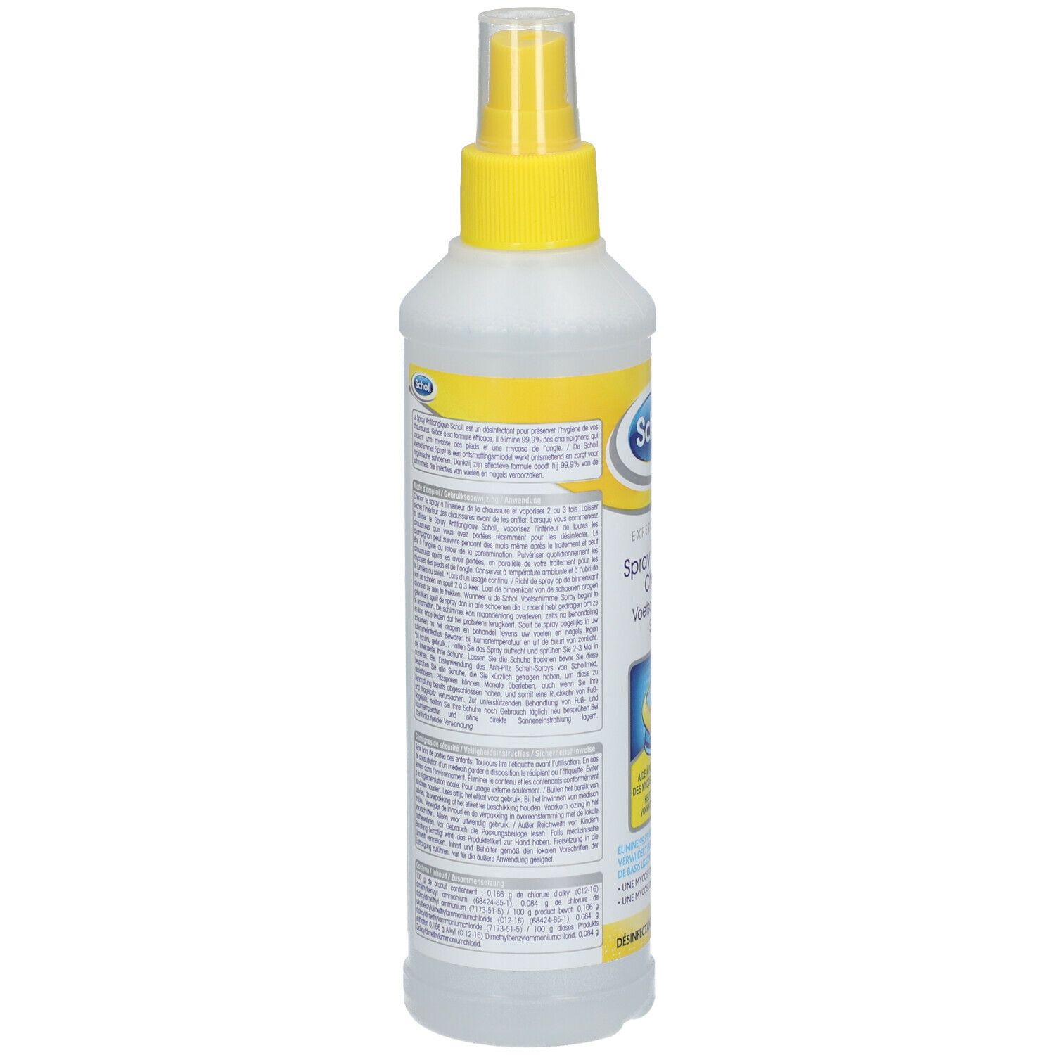 Scholl Spray Antifongique Chaussures 250 ml - Redcare Pharmacie