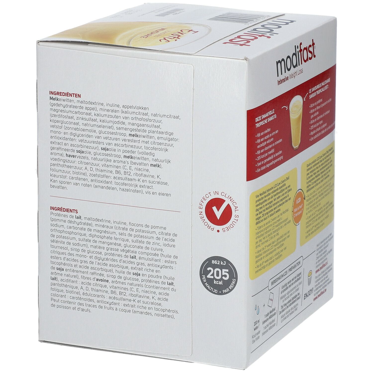 modifast® Intensive Weight Loss Milkshake Exotique 8 pc(s) - Redcare ...