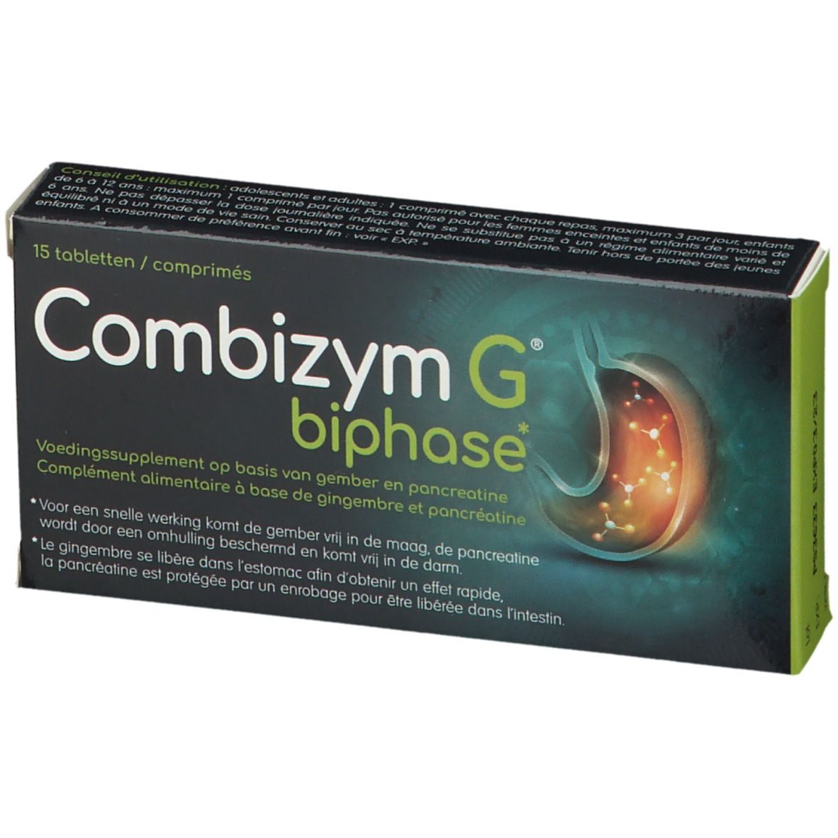 Combizym G® biphase® 15 pc(s) - Redcare Pharmacie