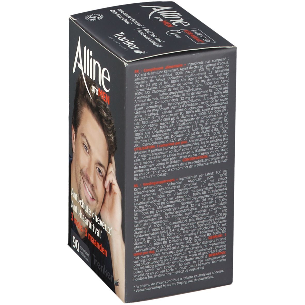 Alline proMEN Anti-chute de cheveux 90 pc(s) - Redcare Pharmacie