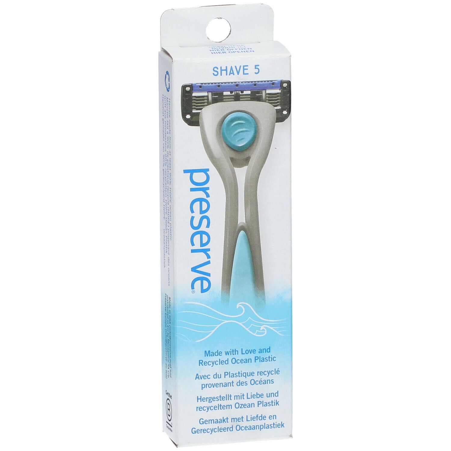 preserve Shave 5 Gris 1 pc(s) - Redcare Pharmacie