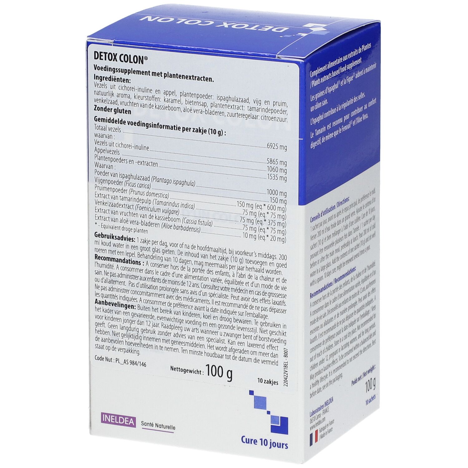 Ineldea DETOX COLON 10 pc(s) - Redcare Pharmacie