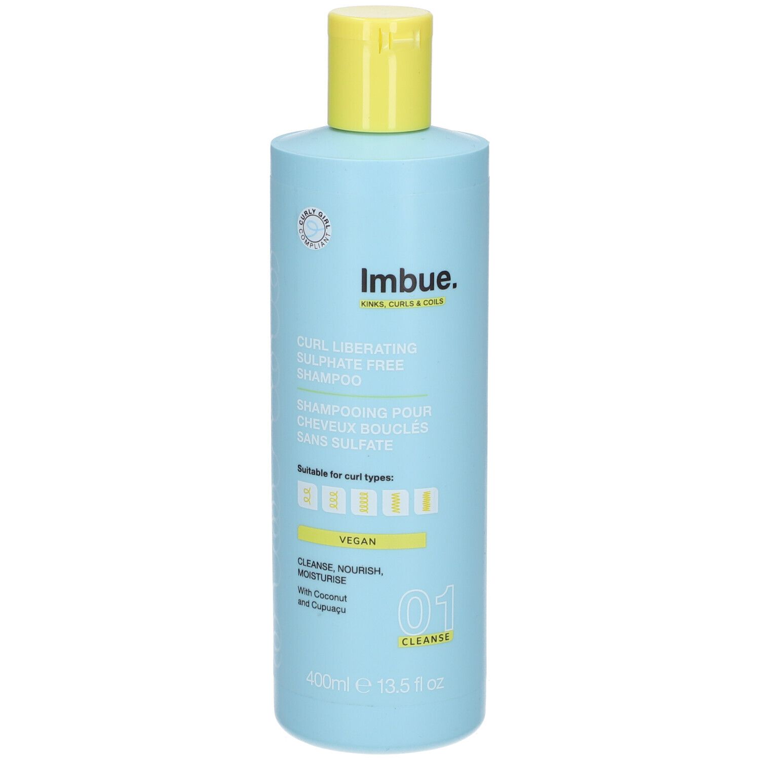 Imbue Shampooing pour cheveux bouclés 400 ml - Redcare Pharmacie