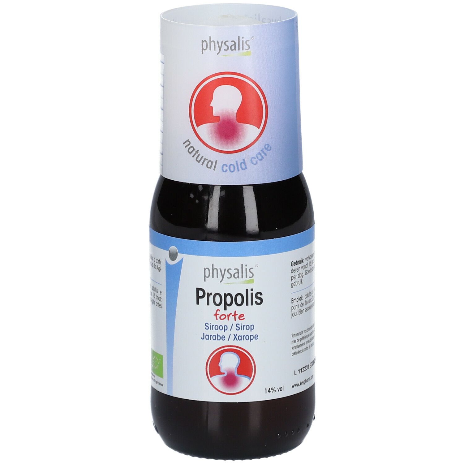 physalis® Propolis forte Sirop Bio 150 ml - Redcare Pharmacie