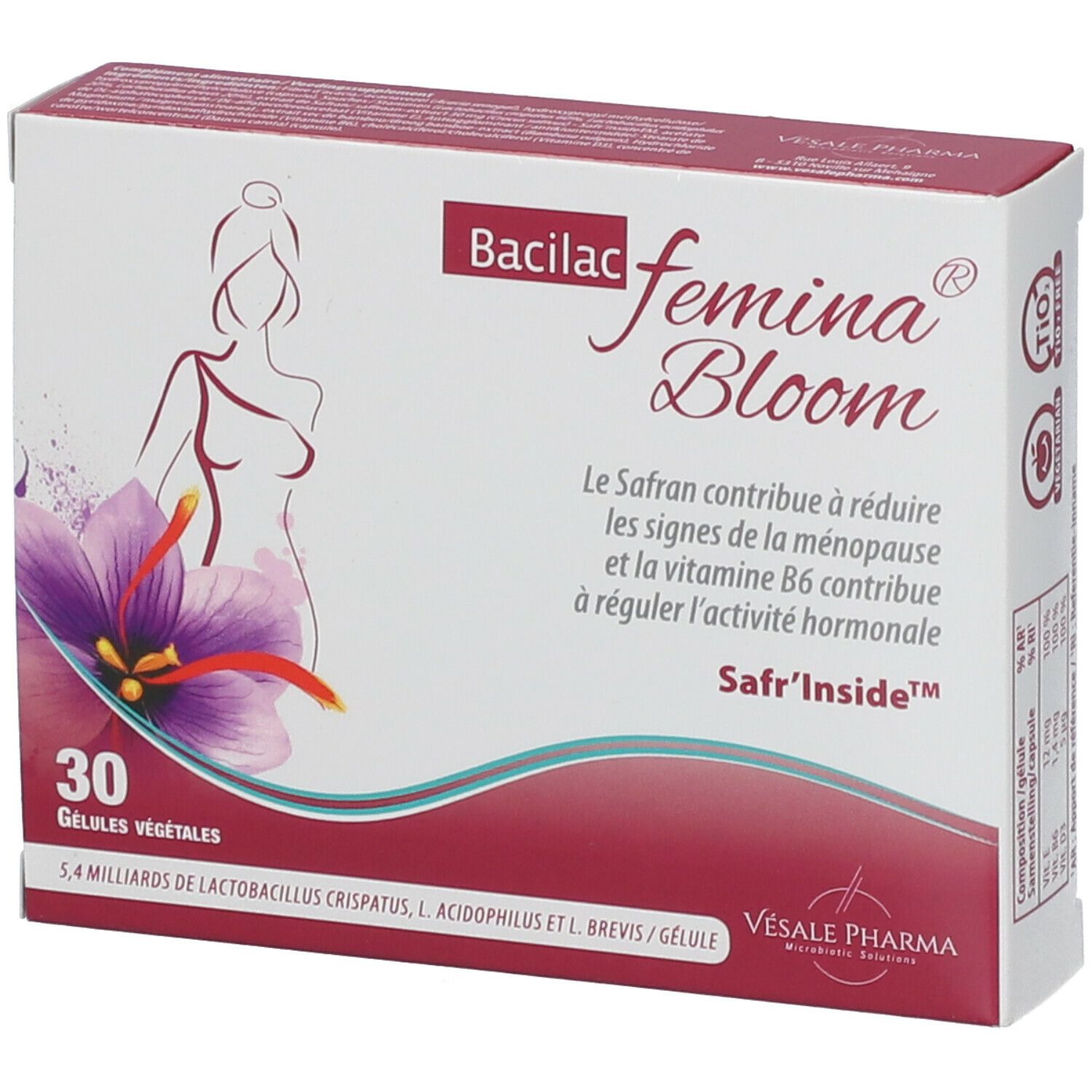 Bacilac Femina® Bloom 30 pc(s) - Redcare Pharmacie