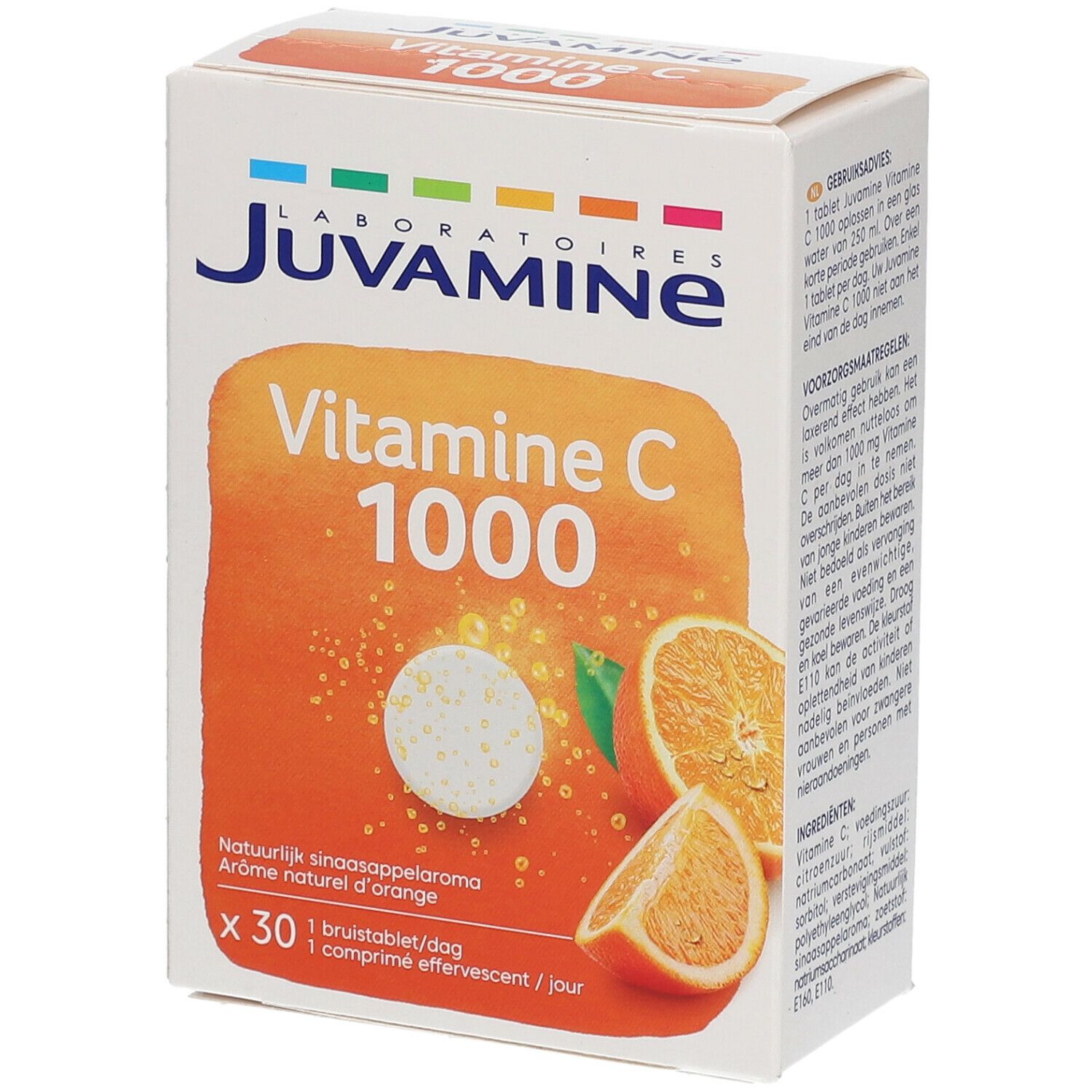 Juvamine Vitamine C 1000 30 comprimés effervescents 30 pc(s) - Redcare ...