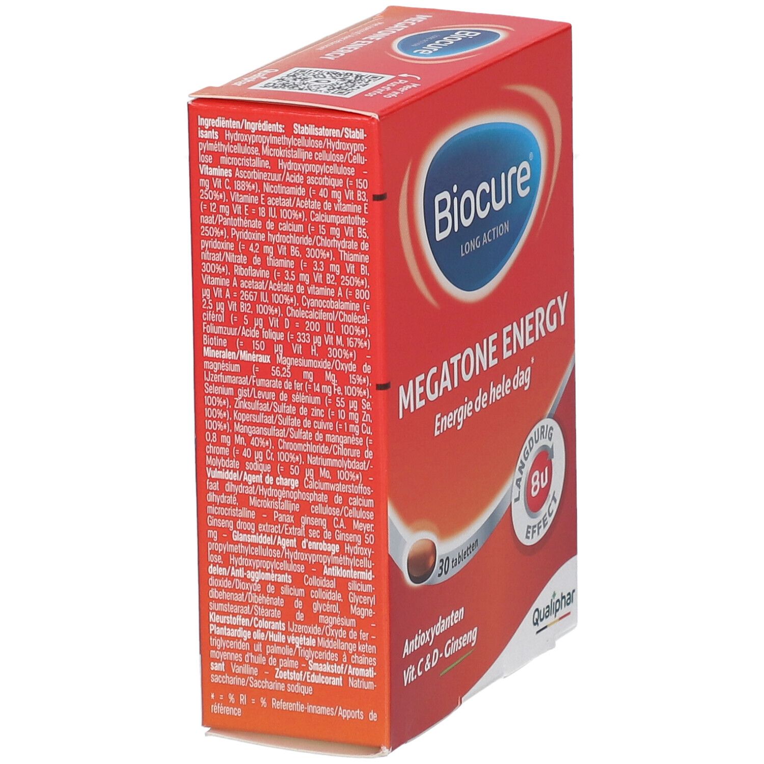 Biocure® Long Action Megatone Energy 30 pc(s) - Redcare Pharmacie