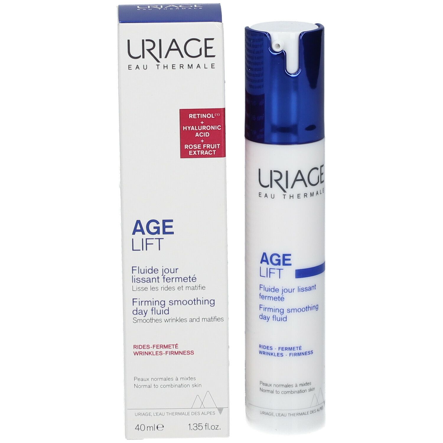 URIAGE Age lift Fluide jour lissant fermeté 40 ml - Redcare Pharmacie