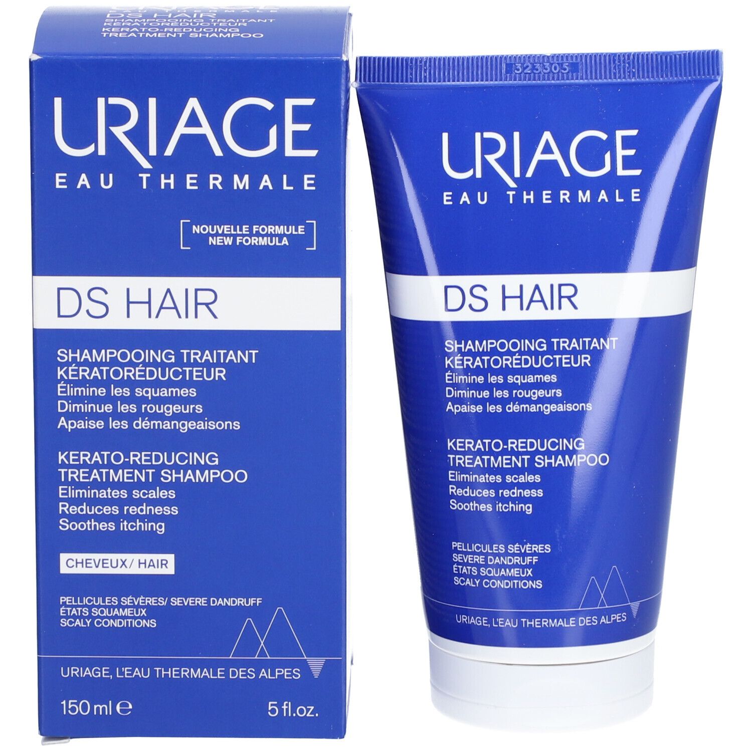 URIAGE DS HAIR Shampooing Traitant Kéraréducteur 150 ml - Redcare Pharmacie