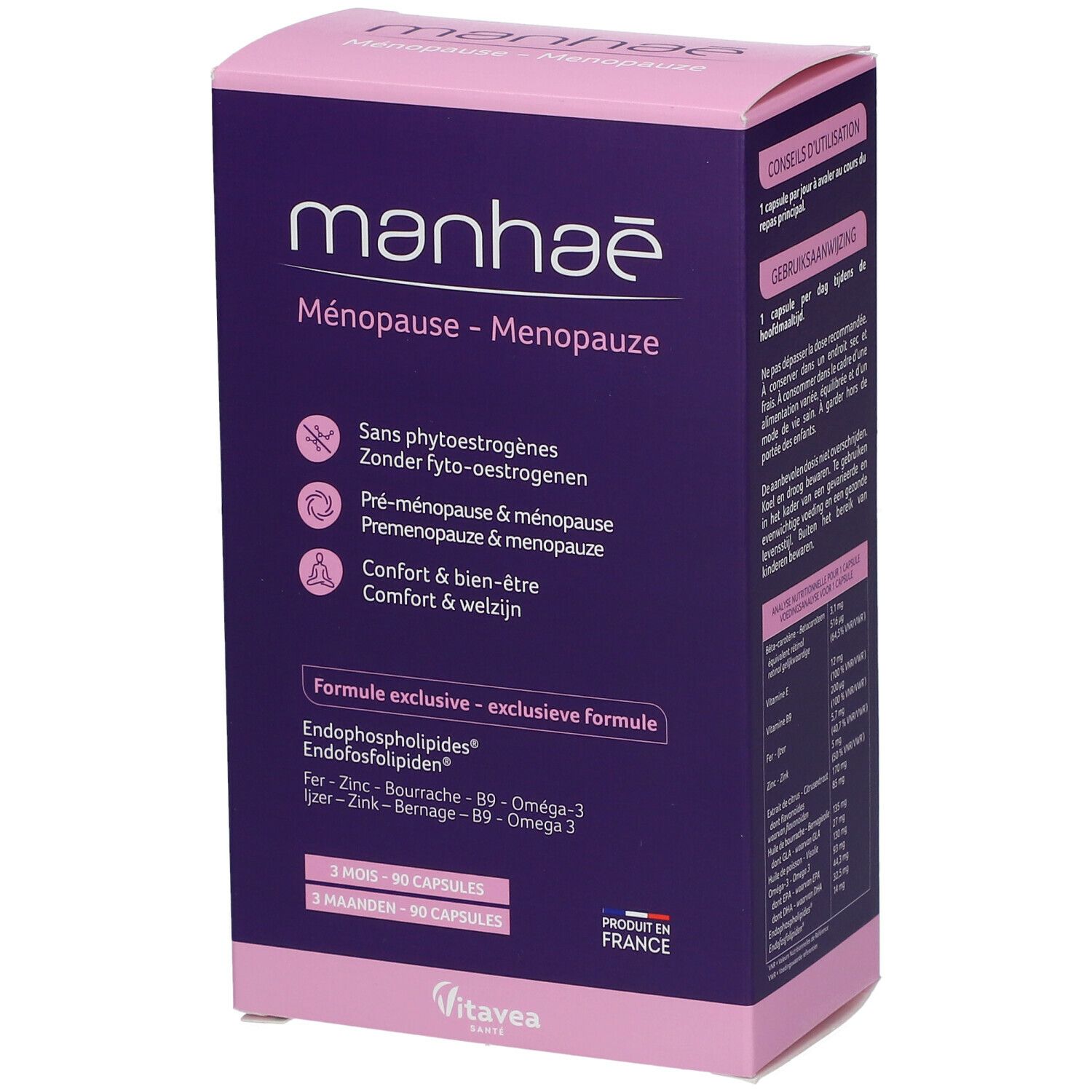 VITAVEA Manhaé Ménopause 90 pc(s) - Redcare Pharmacie