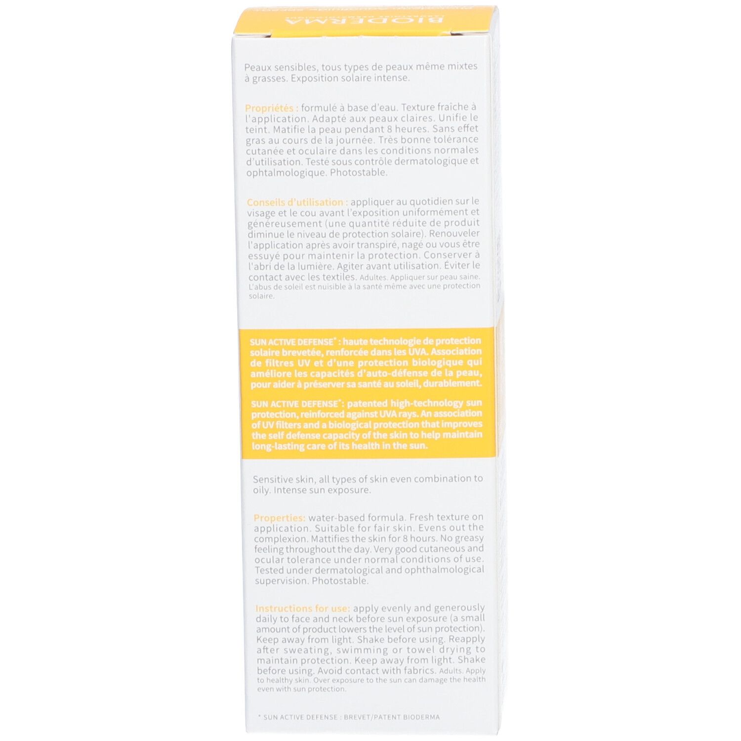BIODERMA Photoderm Aquafluide SPF 50+ teinté clair 40 ml - Redcare ...
