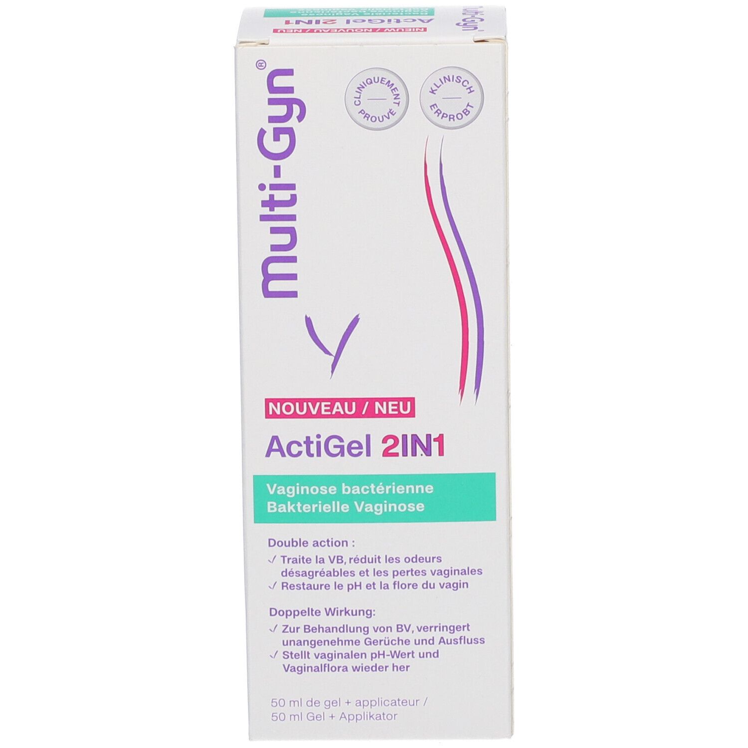 Multi-Gyn® ActiGel 2in1 50 ml gel 50 ml - Redcare Pharmacie