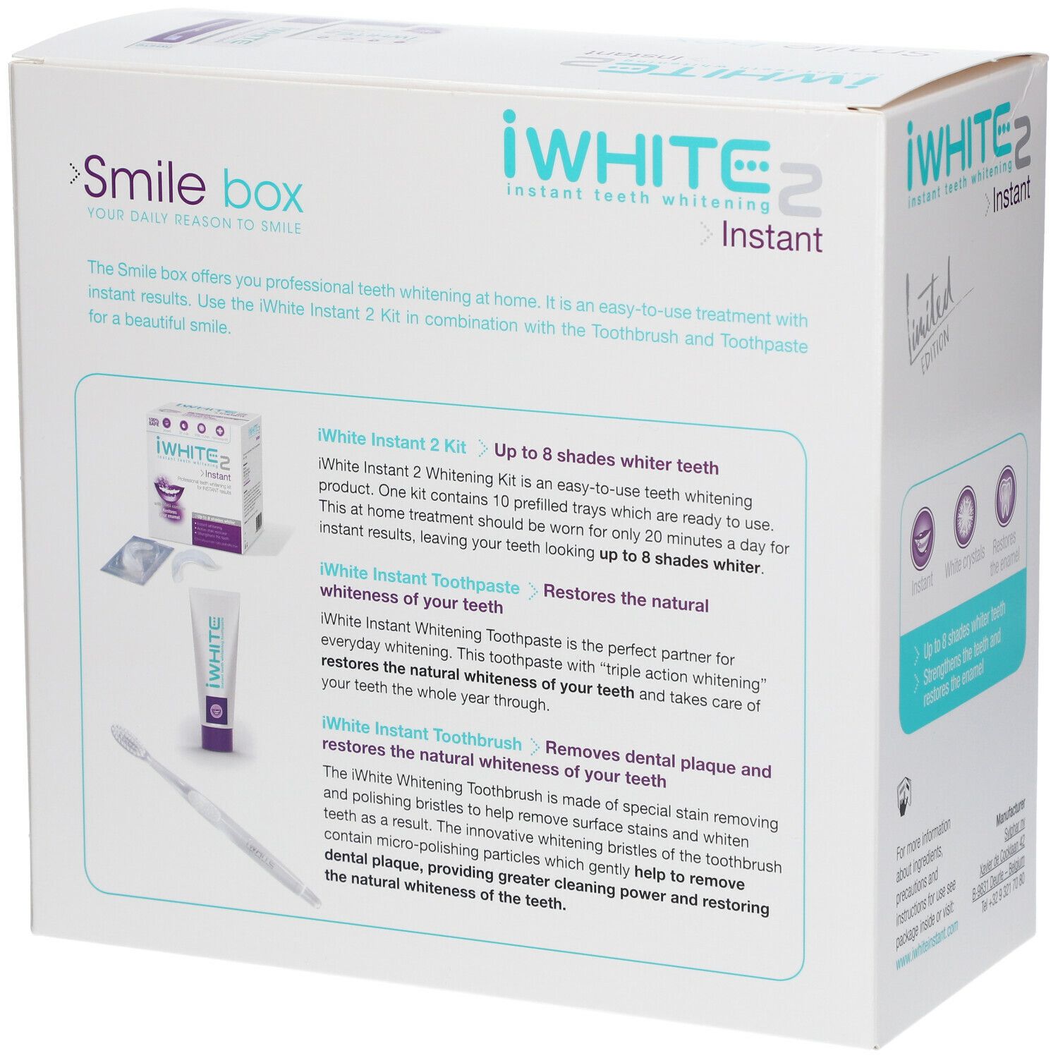 IWHITE Instant 2 Smile Box 1 pc(s) - Redcare Pharmacie