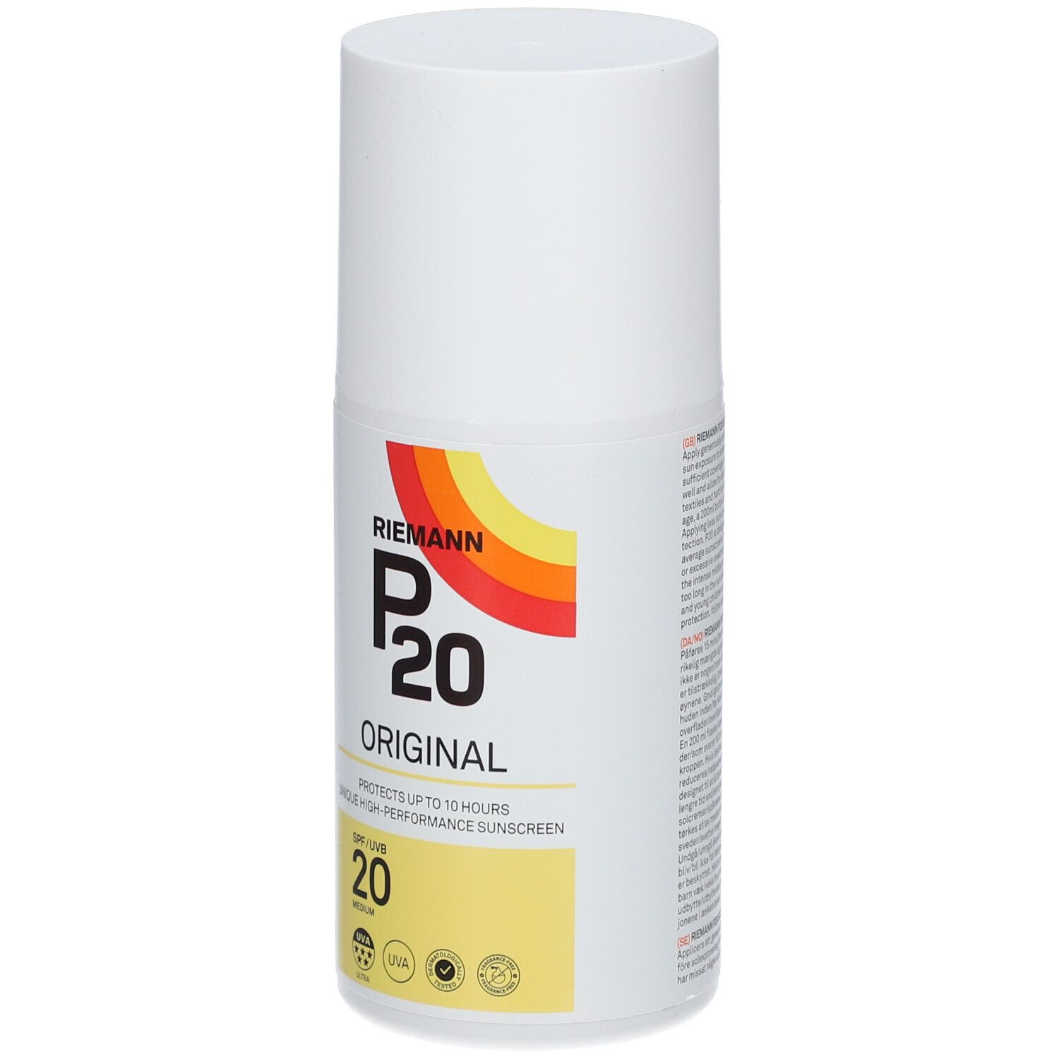 RIEMANN P20 Original Protection solaire SPF20 200 ml - Redcare Pharmacie