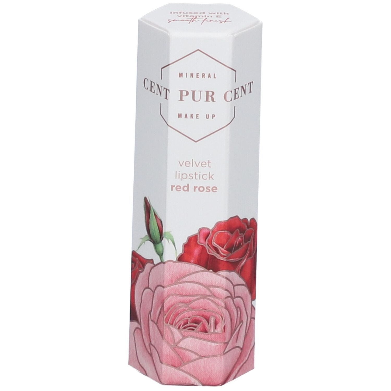 CENT PUR CENT Velvet Lipstick Red Rose 1 pc(s) - Redcare Pharmacie