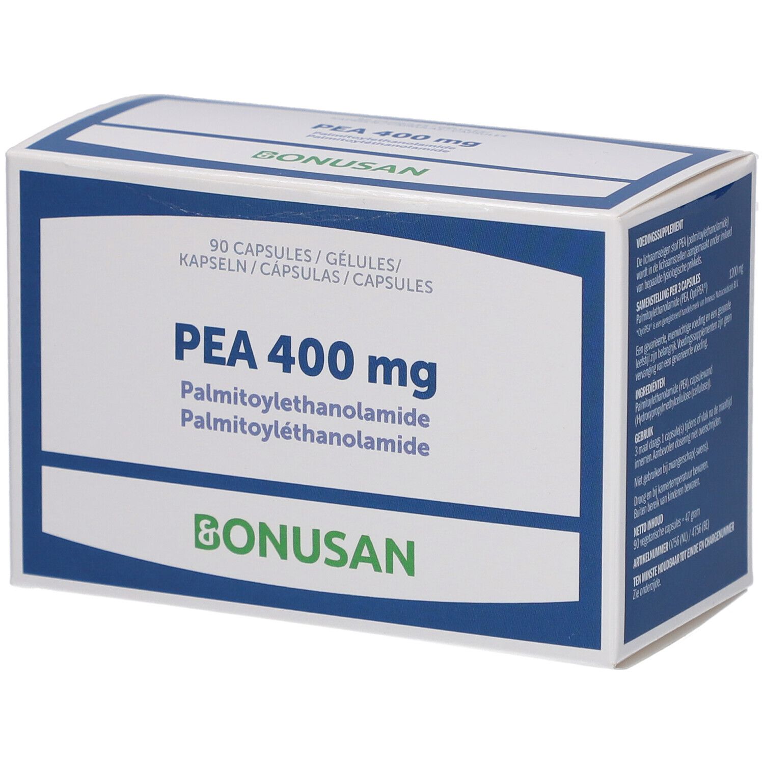 Bonusan PEA 400 mg 90 pc(s) - Redcare Pharmacie