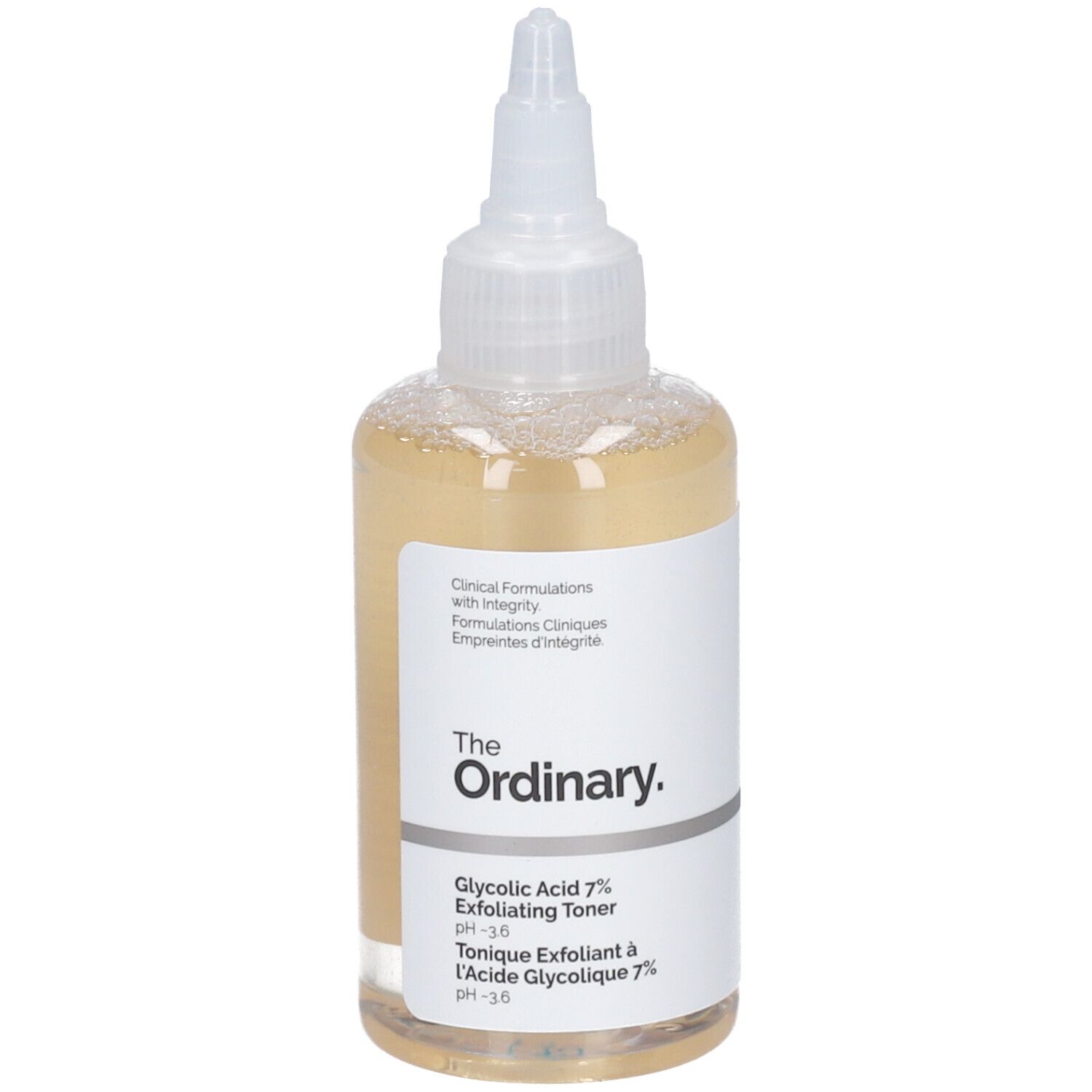 The Ordinary Lotion Tonique Exfoliante à l'Acide Glycolique 7% 100 ml ...