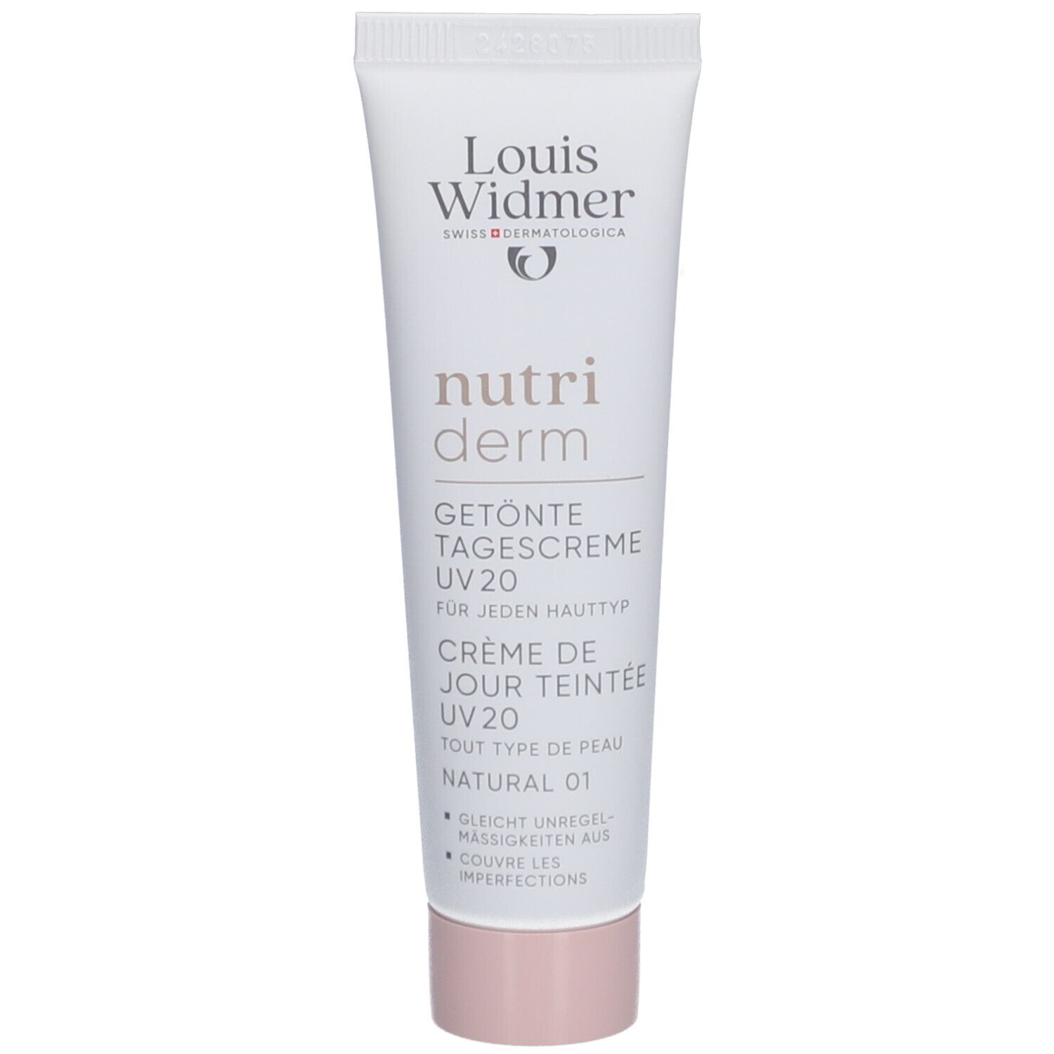 Louis Widmer Nutriderm Crème de Jour Teintée UV20 Natural 01 30 ml ...