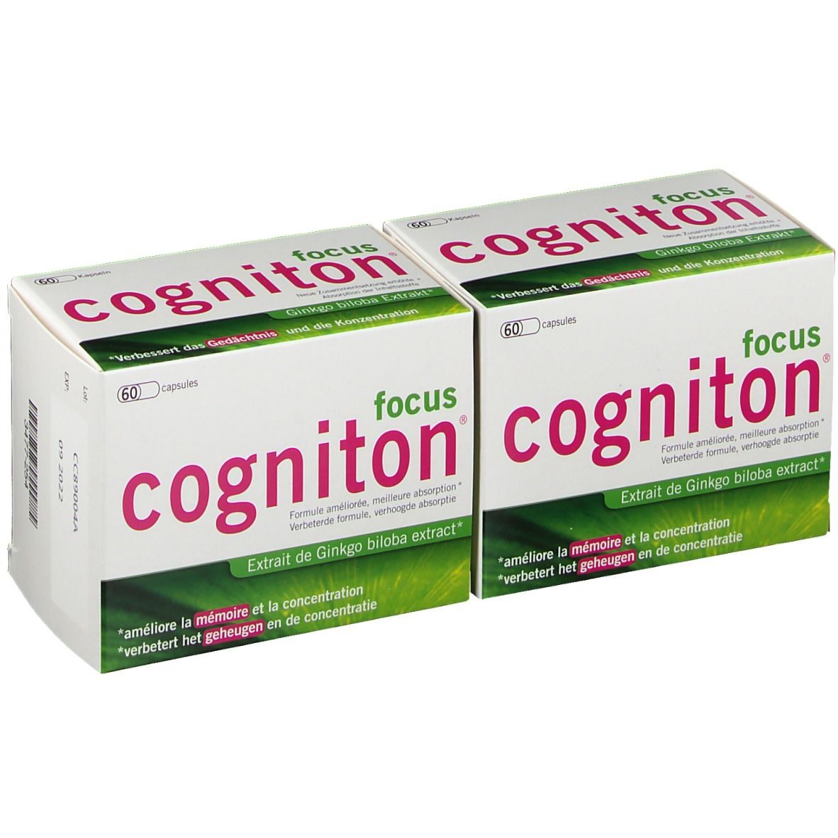 Cogniton® Focus 2x60 pc(s) - Redcare Pharmacie