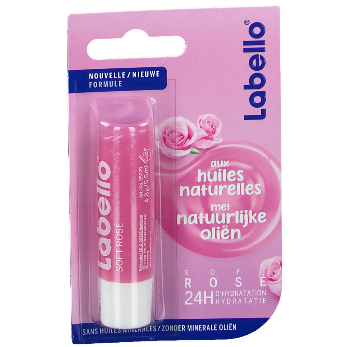 Labello® Soft Rosé 4,8 g - Redcare Pharmacie
