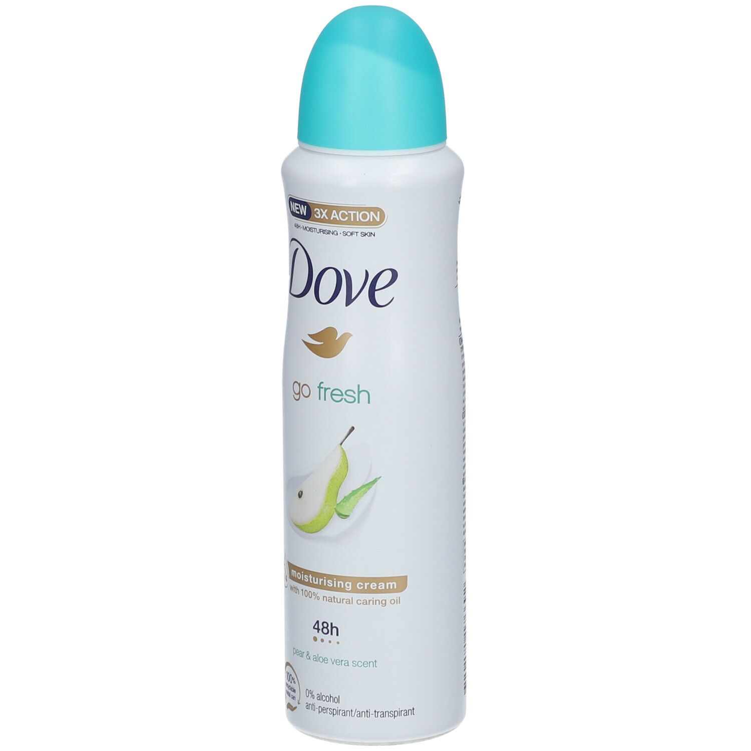 Dove Go Fresh Anti-Transpirant Déodorant Spray 48h Pear & Aloe Vera 150 ...