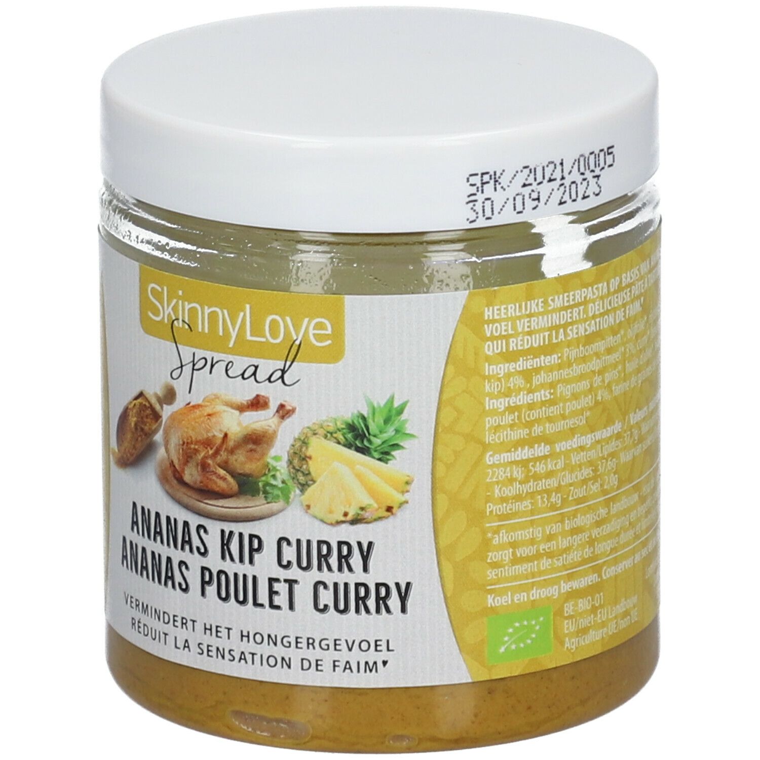 SkinnyLove pâte à tartiner Ananas-Poulet au curry 175 g - Redcare Pharmacie