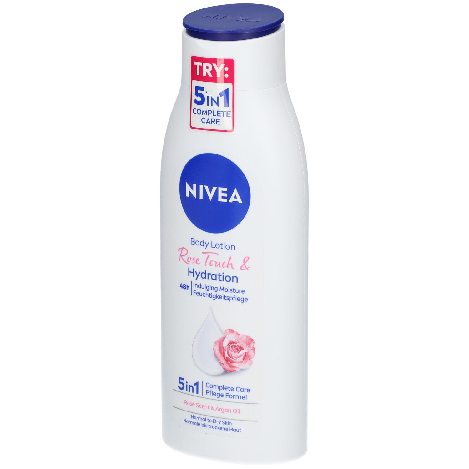 NIVEA Rose touch Lotion pour le corps Hydratation 5 en 1 400 ml ...