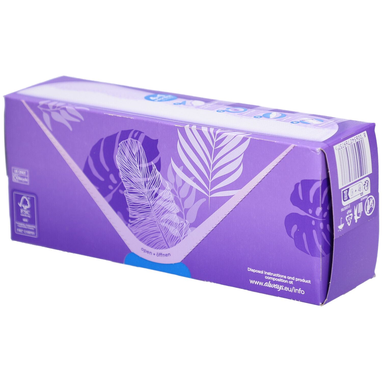 Always Daily Protect Protège-slips XL Extra Long 24 pc(s) - Redcare ...