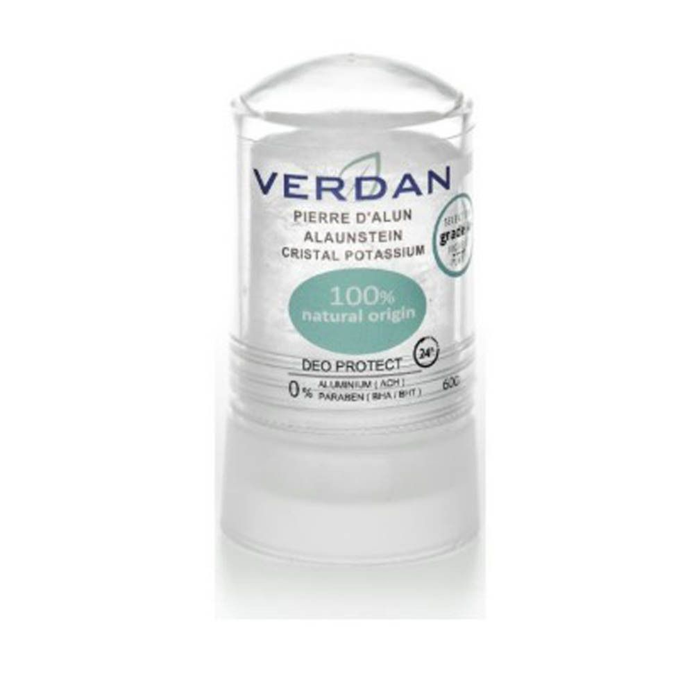 Verdan Pierre d’Alun Naturelle Déodorant Minéral 60 g - Redcare Pharmacie