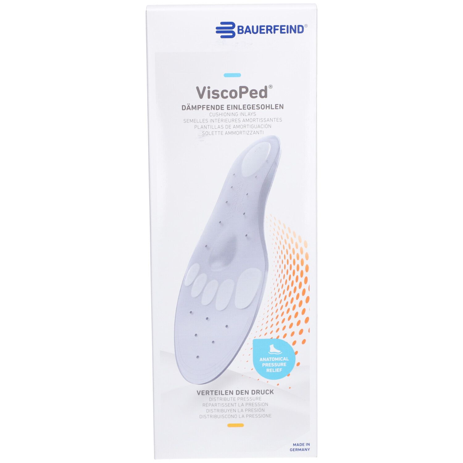 BAUERFEIND Viscoped® Semelle taille 4 1 paire 1 pc(s) - Redcare Pharmacie