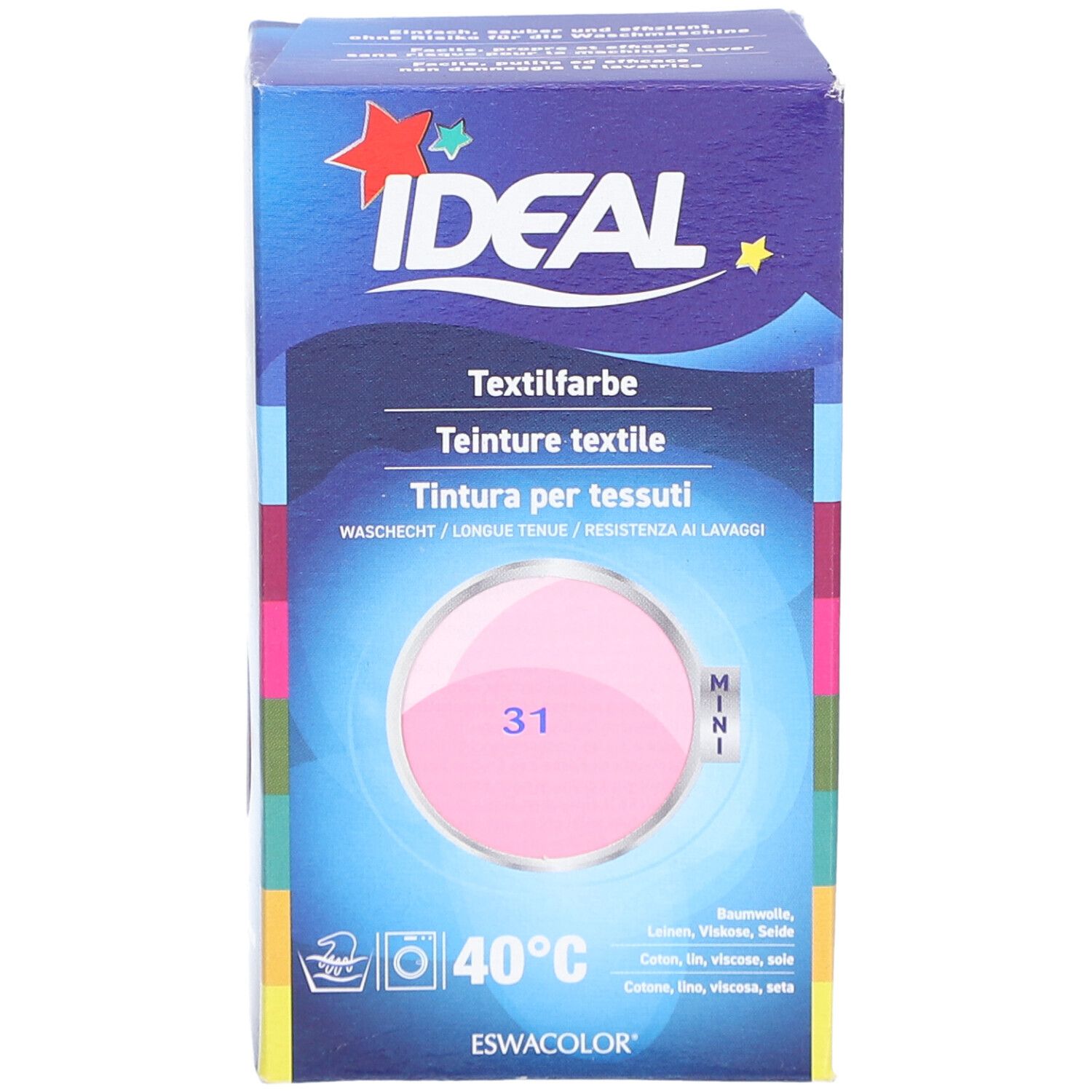 IDEAL Mini Teinture textile longue tenue - 31 Rose 1 pc(s) - Redcare ...